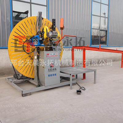 厂机家热销全自动弧弯圆机钢筋弯机焊YIF钢筋打圈自动焊