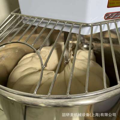 大型100升和面机 40KG麵粉攪拌機 商用雙速雙動和麵機器 kneader