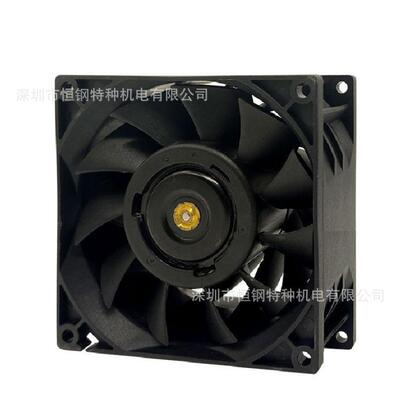 暴力92338高转速风扇9cmDC12V24V48V10000RPM直流风扇