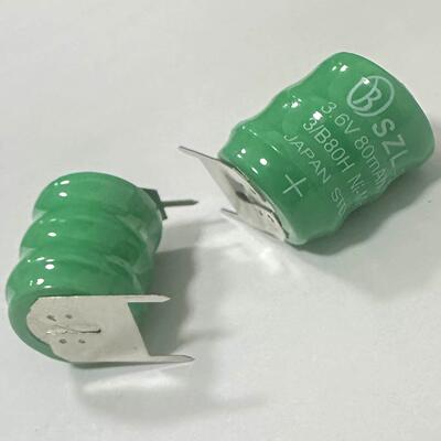VARTA瓦尔塔 3/V80毫安H镍氢充电电池组70mAH 3PIN3.6V 60mAH 3脚35324