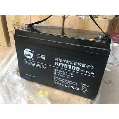 SENRY三瑞6FM100蓄电池12V7AH17AH24AH38AH65AH120AH150AH200AH
