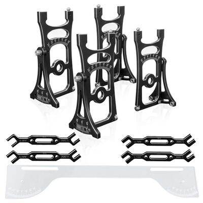 Traxxas Arrma losi1/8 1/7 拉力短卡电越越野车17mm 调车尺 调节