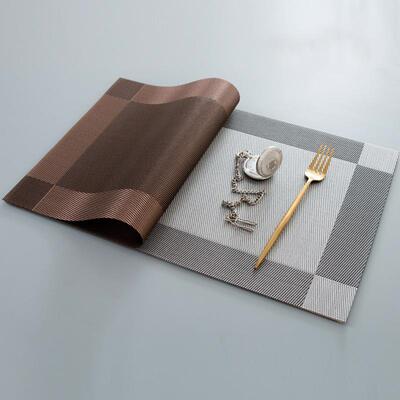 Rectangular western restaurant coffee table mat