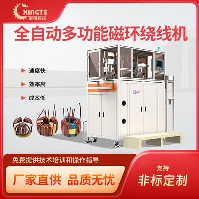 磁环多绕组多功能磁环绕线机特殊磁环绕组产品成型设备