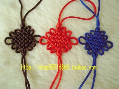 号线diy挂件单品中国结三回