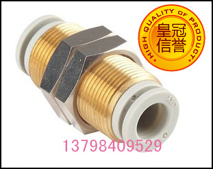 白色高质量接头，CKT隔板接头C-KQ2E04-00，SMC替代品