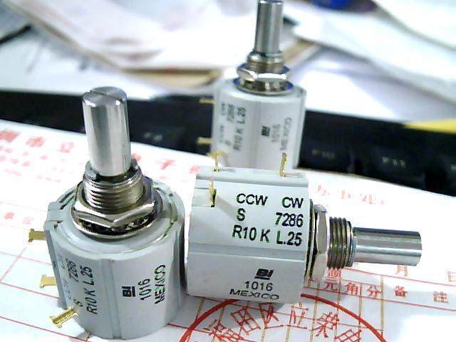 原装进口精密多圈电位器BI7286电位器5K10圈墨西哥正品48元/个.