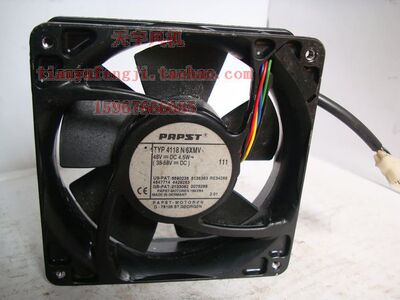 进口原装 EBM PAPST 4118N/6XMV /12 48V 轴流风机 变频器