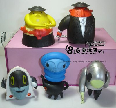 潮流设计公仔 kidrobot SCARYGIRL 古怪公仔5只 [原版散货]