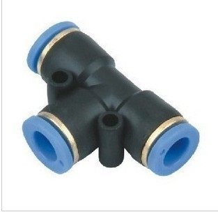 JPE气动快速接头 PE T型三通 PE8插外径8MM气管快插式接头_虎窝淘