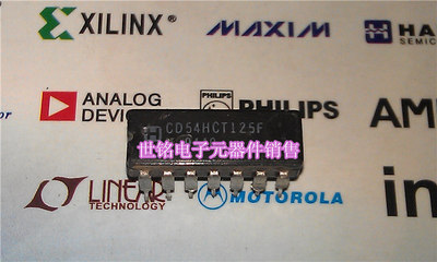 CD54HCT125F 54HCT125 74HCT125 实体店经营进口电子元器件IC。