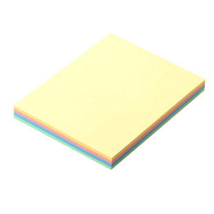 彩色76*76mm/3*3N次贴便签本小清新本子可爱韩国空白便条纸标记告