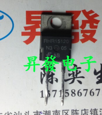 〖昇發电子〗 快恢复二极管 RHR15120 15A1200V