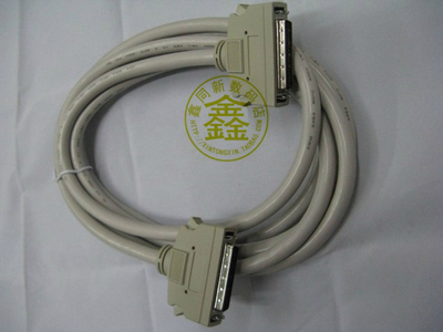 SCSI线 SCSI-Ⅱ HPDB50公对公 DB50M/M 5米 贝吉色 50pin 成型
