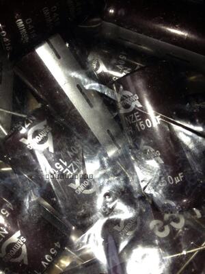 原装 韩国三莹 SAMYOUNG 铝电解电容450V150UF 22X45 引线脚 热卖