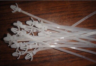 长虹优质插销式扎带 飞机头尼龙扎带 CHS-4.8*190PT 500根