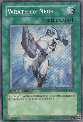 游戏王 美版 正版 - 新宇之怒 Wrath of Neos/银碎/HA01/限定