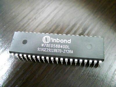 W78E058DDG W78E058B40DL NUVOTON单片机 原装全新实体店