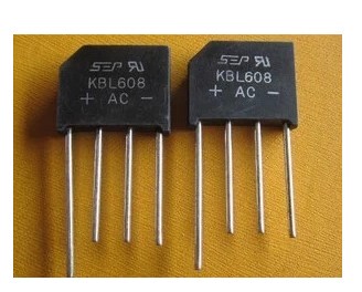 【华盛辉】全新 KBL608 整流桥 6A 800V 扁桥 桥堆