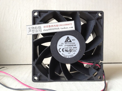 台达 FFB0924EHE 24V 0.75A 9038 9CM/厘米 双滚珠变频器散热风扇
