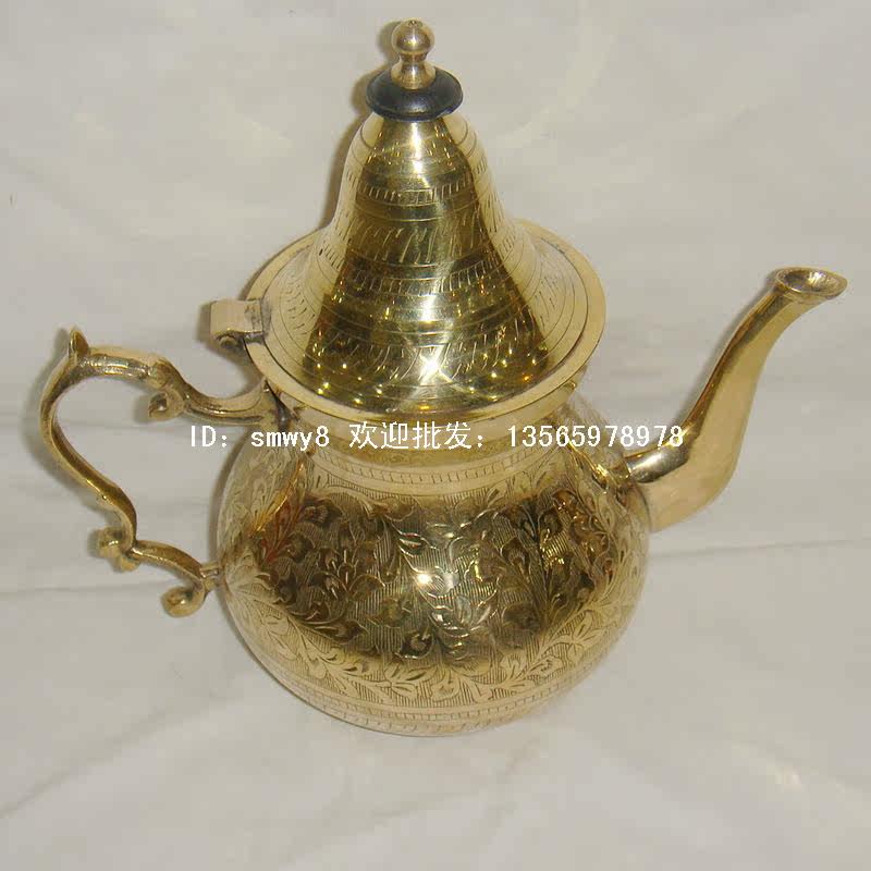 铜壶 铜茶壶 巴基斯坦铜器 巴基斯坦手工艺品