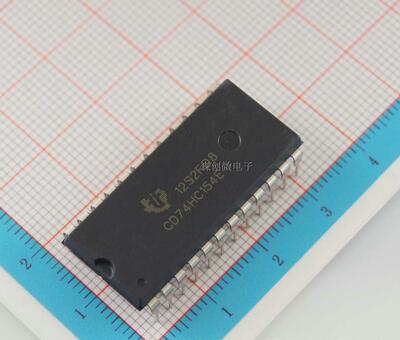 CD74HC154E 宽体 DIP-24  TI德洲 原装 全新进口