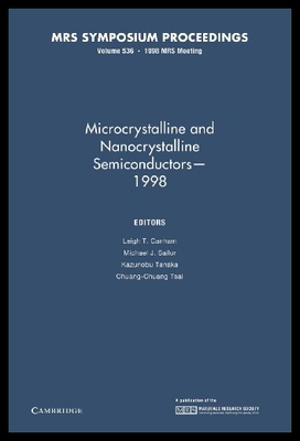 【预售】Microcrystalline and Nanocrystalline Semiconducto