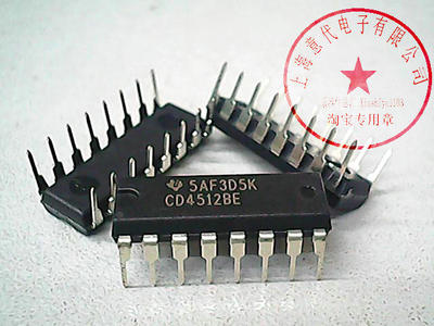CD4512BE TI  DIP-16〖正品原装〗赛格市场三楼G332室实体店 现货