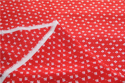 【君君SILK】桑蚕丝 真丝布料 01真丝双绉布料 红色 140CM