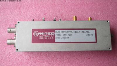 MITEQ UMD30C75-140-1100-5B-38978 140MHz SMA 射频微波振荡器