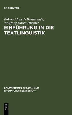 【预售】Einfuhrung in Die Textlinguistik