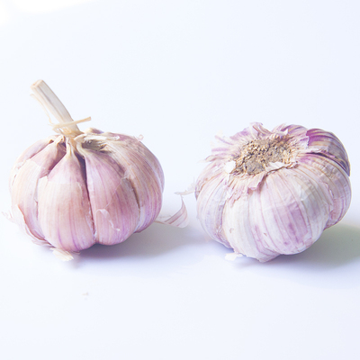 2025年新蒜干蒜子 湖南茶陵紫皮蒜 又香又辣 3斤大果蒜种