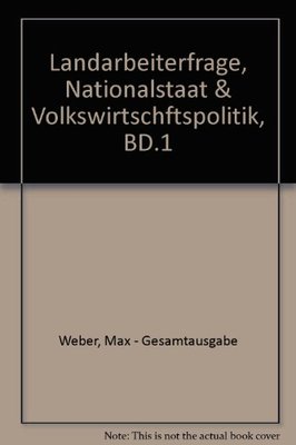 【预售】Max Weber-Gesamtausgabe: Band I/4,1: Landarbei...