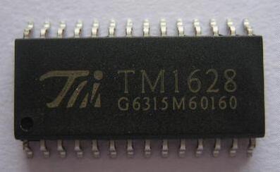 TM1628 HT1628 SM1628 HT1628B 电磁炉IC 贴片SOP-28 进口原装