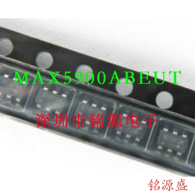 【铭源电子】全新原装 MAX5900ABEUT+T MAX5900 丝印AAQK SOT23-6