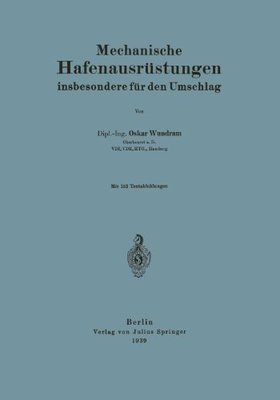 【预订】Mechanische Hafenausrustungen Insbes...