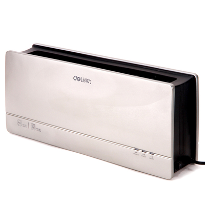 得力14670财务凭证装订机 会计热熔胶装机电动迷你热熔装订机