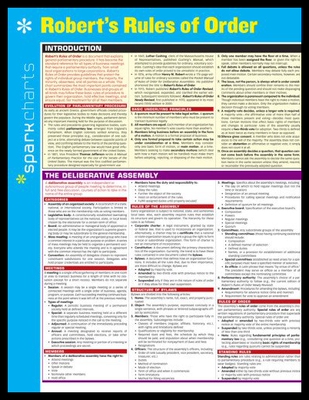 【预售】Robert's Rules of Order Sparkcharts...