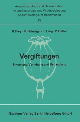 【预订】【预订】Vergiftungen: Erkennung, Verhutu...