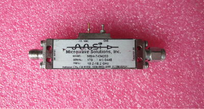 美国MS进口 5-19GHz 30dB SMA 低噪声微波宽带放大器