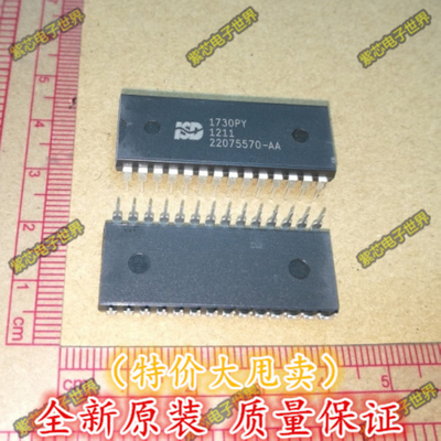 芯片 全新原装 ISD1730PY 接口 - 语音录制和重放 DIP-28 直插