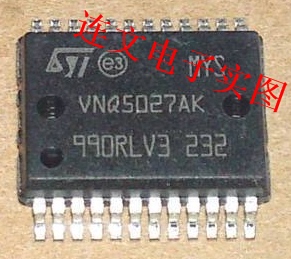 VNQ5027AK 汽车电脑大灯控制芯片 易损驱动IC 全新可直拍