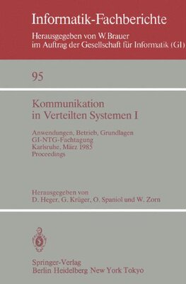【预订】Kommunikation in Verteilten Systemen...
