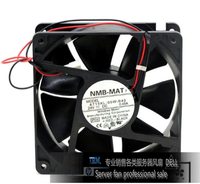 NMB 4715KL-05W-B40 12CM 12038 24V 0.46A 耐用双滚珠变频器风扇