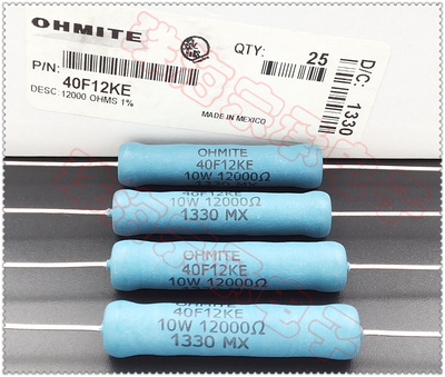 40F12KE10W12KOHMITE电阻
