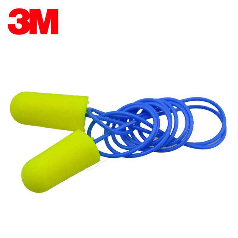 3M 311-1250高降噪子弹型带线耳塞/睡眠/学习/防噪音耳塞_虎窝淘