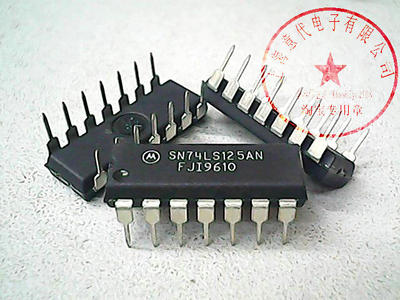 SN74LS125AN   MOT  74LS125【原装】赛格市场G332室实体店 现货