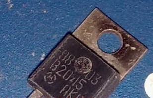 B2545=MBRF2545【塑封】 进口拆机 TO220F肖特基管 质量保证