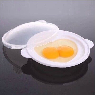 日本进口ECHO煮蛋器 微波炉蒸蛋器 蒸蛋模具 心型蒸蛋盒 鸡蛋模具