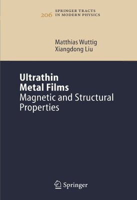 【预订】Ultrathin Metal Films: Magnetic and ...